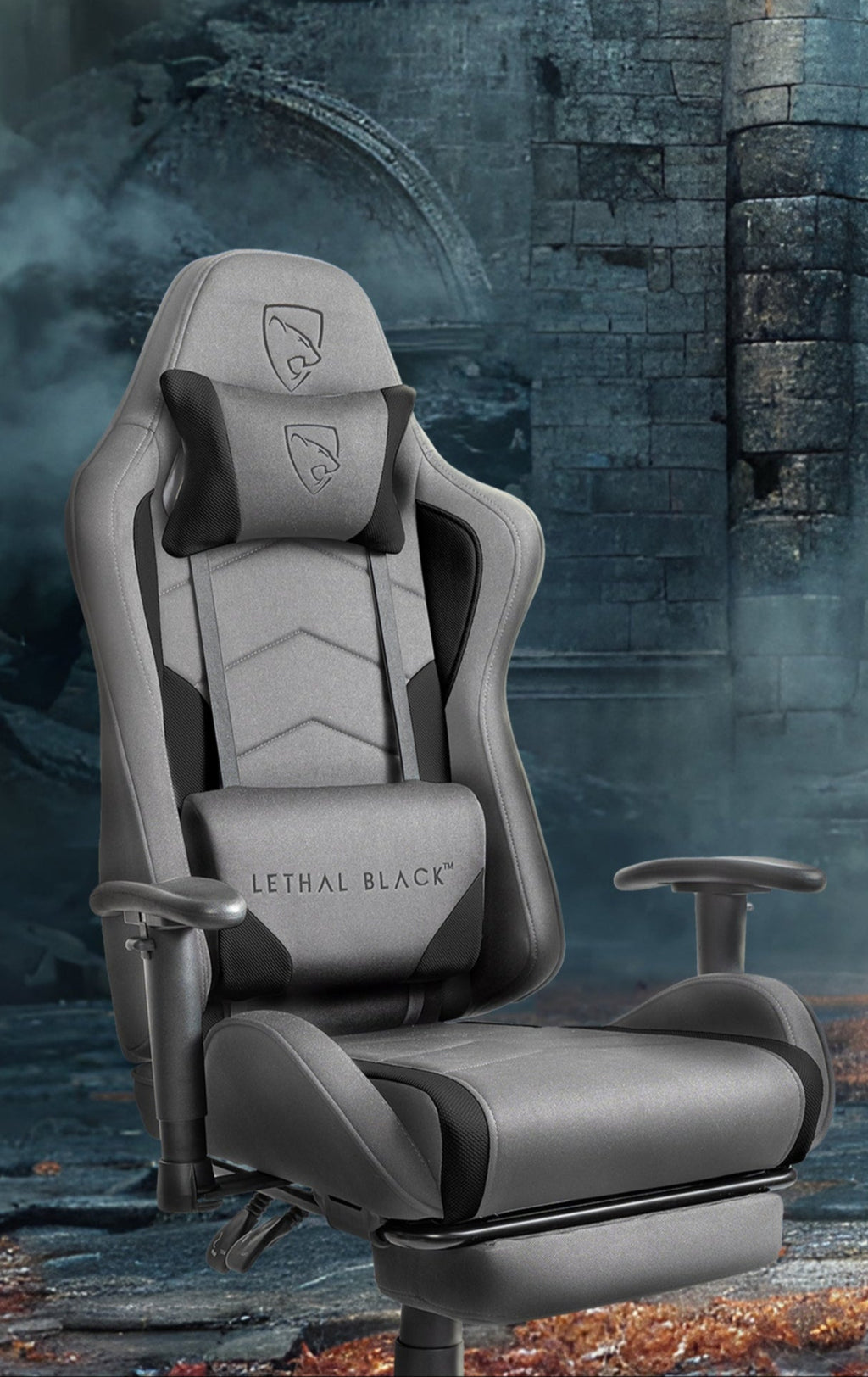 Lethal Black - Gaming Chairs | RGB Gaming Chair | Chair Gaming