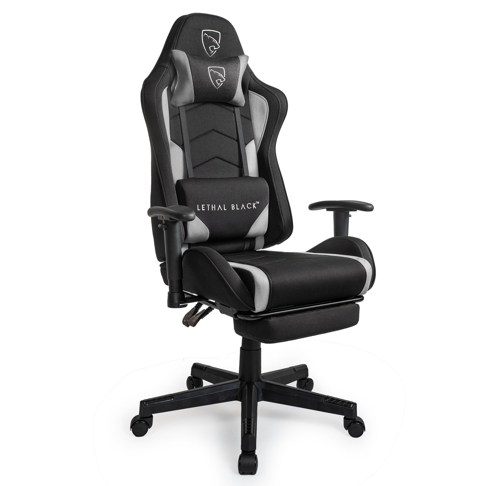Ergonomic Gaming Chair for Maximum Comfort – Lethal Black